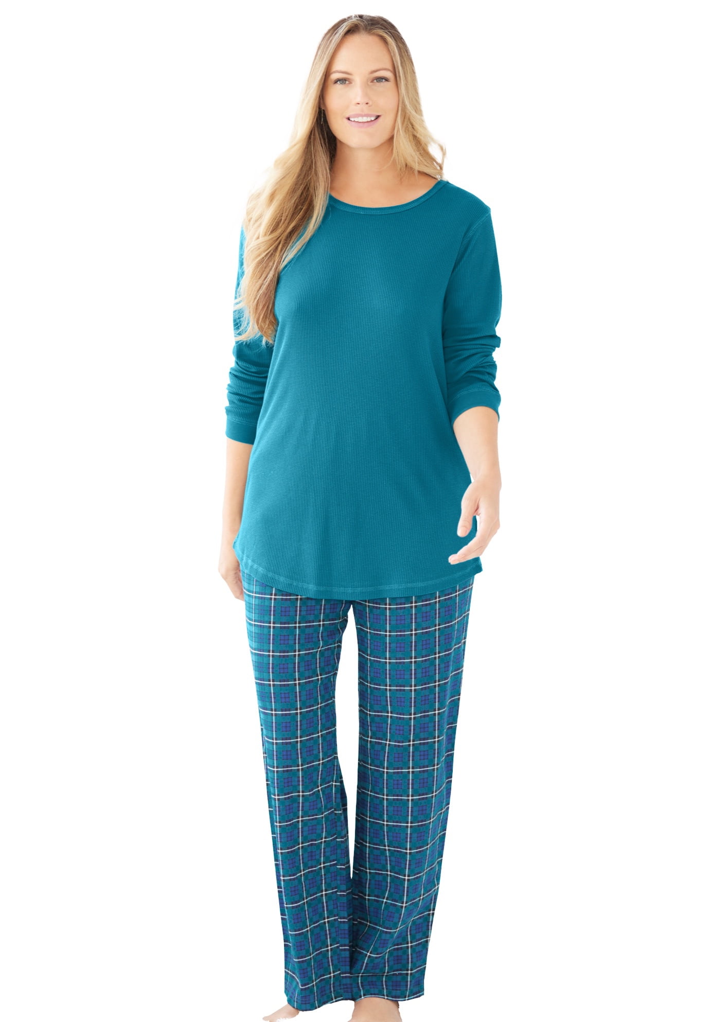 Only Necessities Plus Size Thermal PJ Set - Walmart.com
