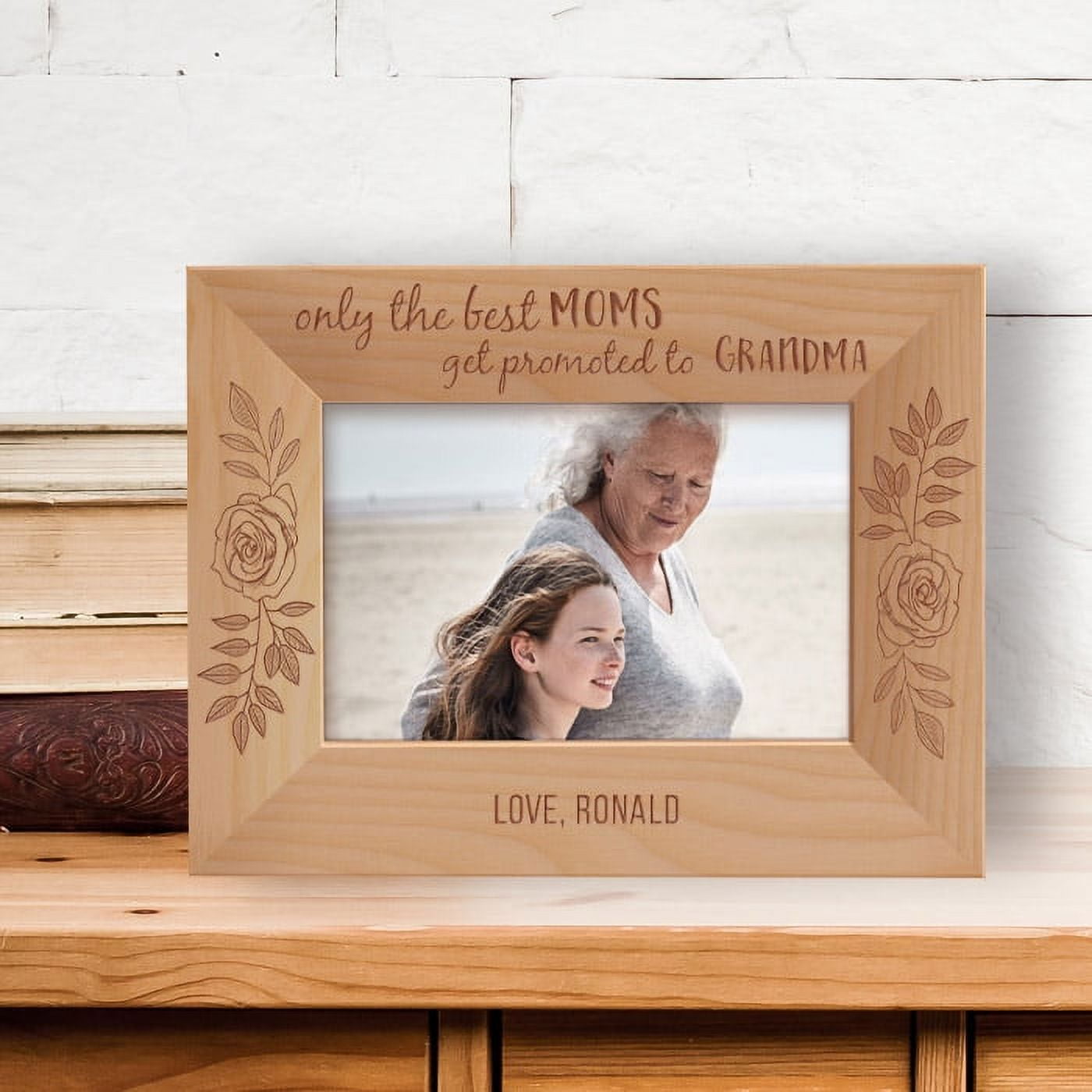 Only The Best Moms Get Promoted To Grandma Personalized Wooden Frame-6 ...