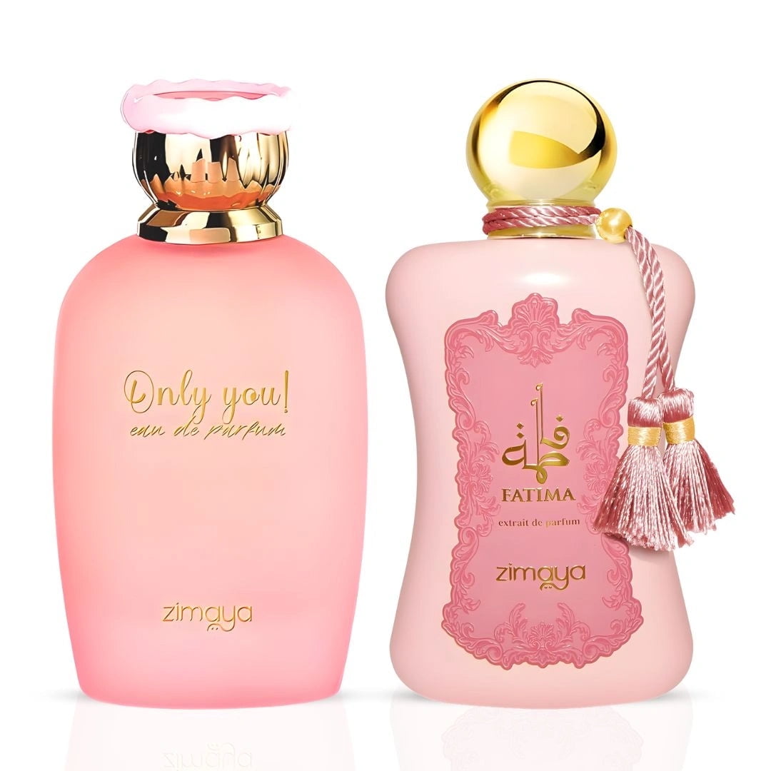 Only You Eau de Parfum & Fatima Pink Extrait De Parfum Sprays 100ml (3. ...