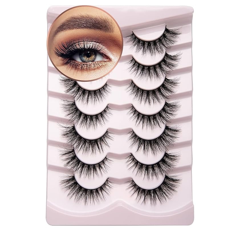 Onlyall Half Eyelashes Corner Lashes Natural Lashes Half Lashes Wispy ...
