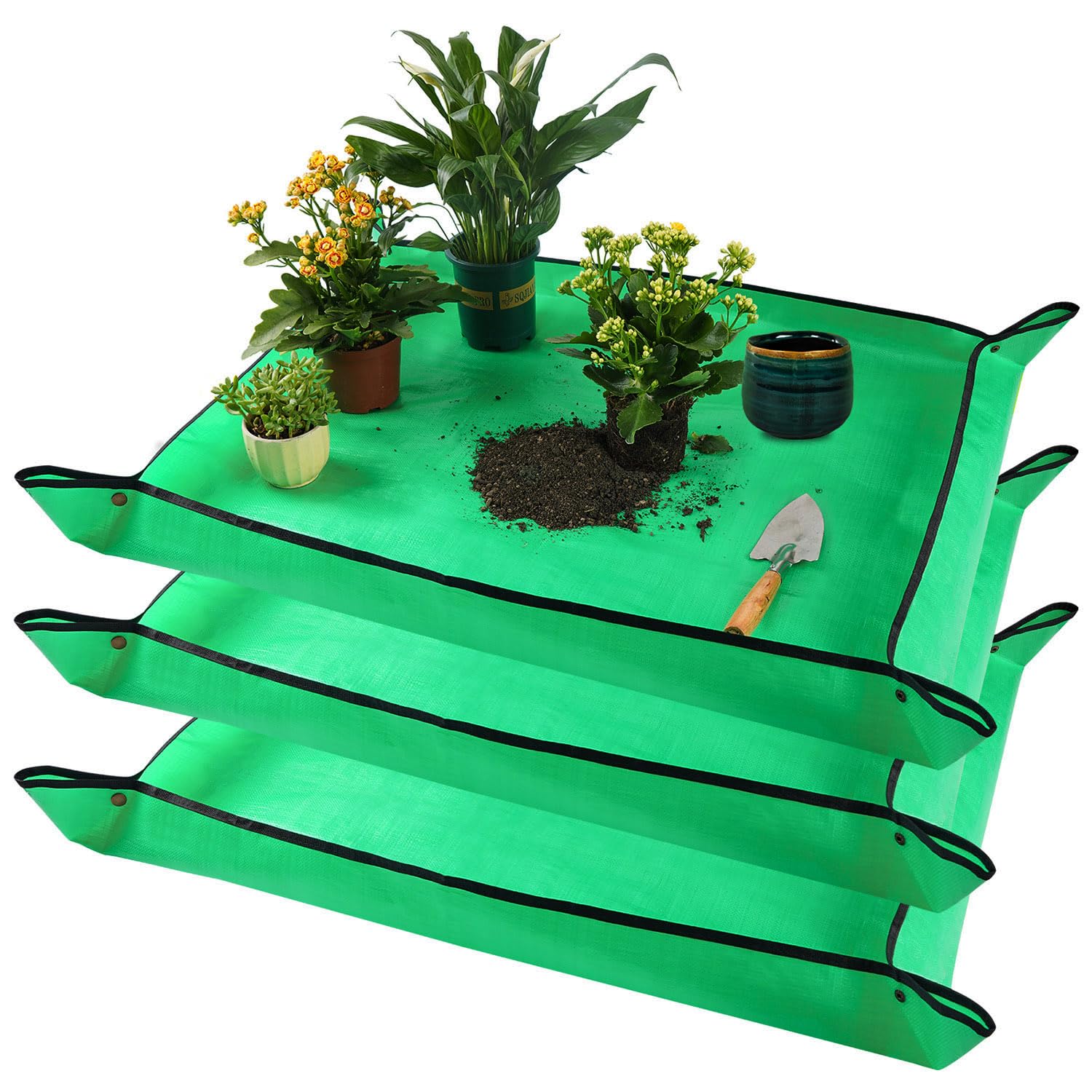 Onlysuki Repotting Mat for Indoor Plant Transplanting Control Mess, 26. ...