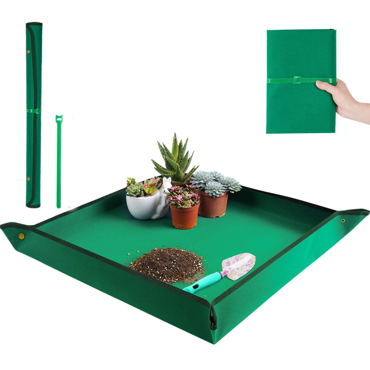 Onlysuki Repotting Mat for Indoor Plant Transplanting Control Mess, 26. ...