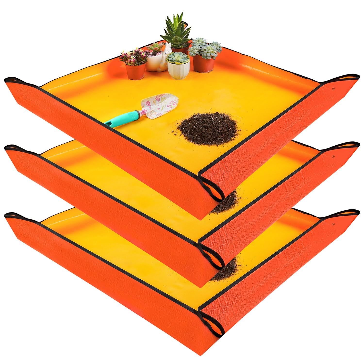Onlysuki Repotting Mat for Indoor Plant Transplanting Control Mess, 26. ...