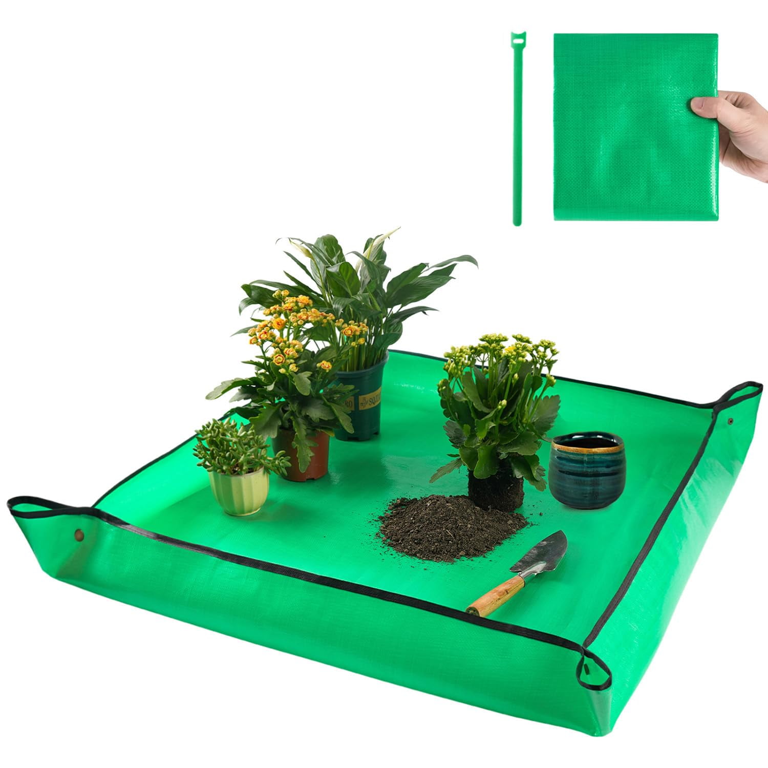 Onlysuki Repotting Mat for Indoor Plant Transplanting Control Mess, 26. ...