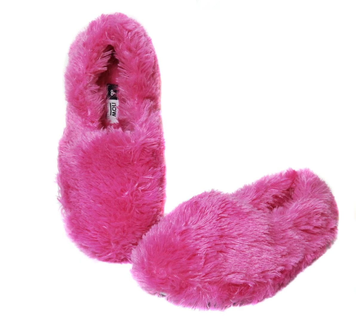 Onmygogo Fuzzy Winter Indoor Slippers for Women (5.5-6.5 B(M) US, pink ...