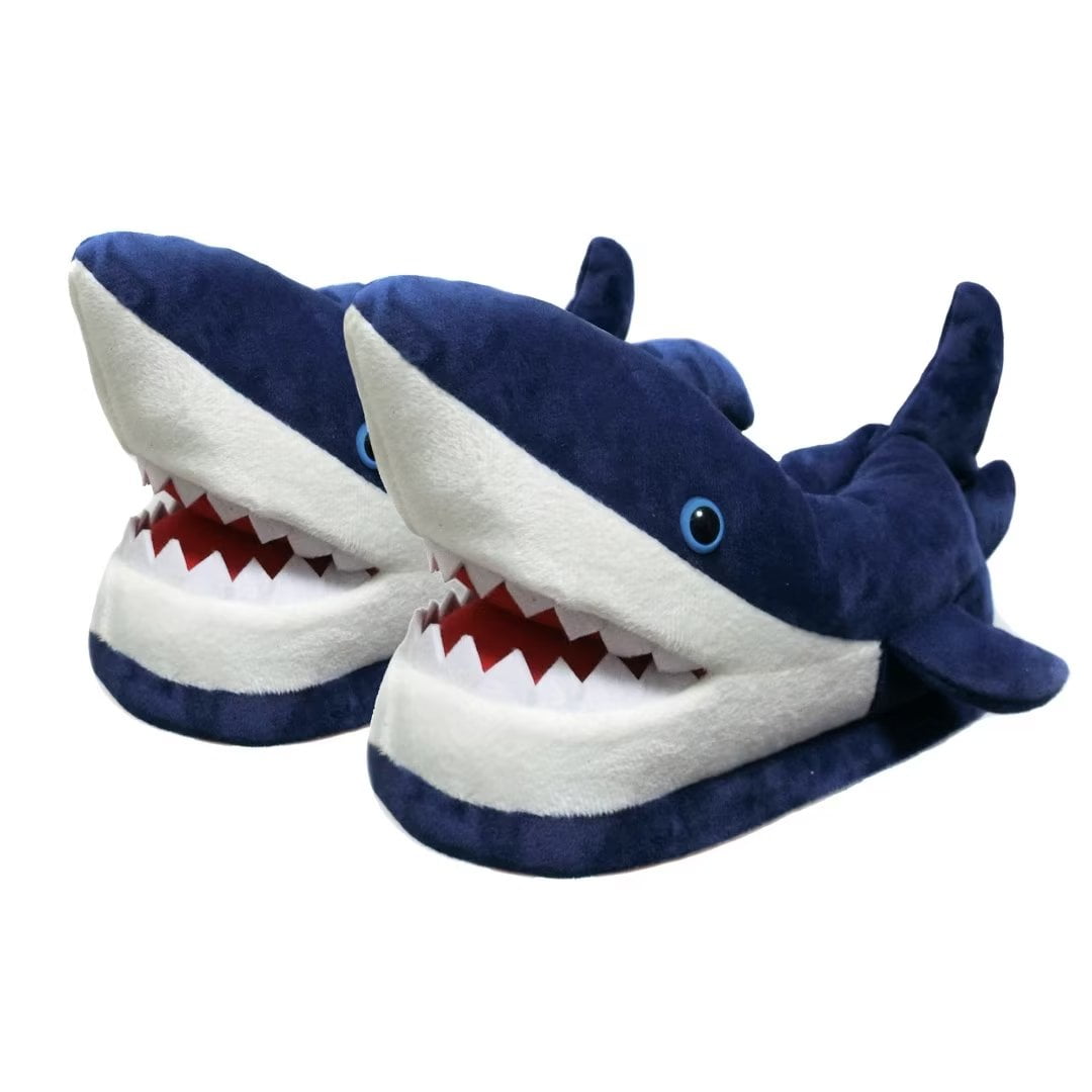 Onmygogo Indoor Fuzzy Winter Animal Plush Slippers for Women and Men ...
