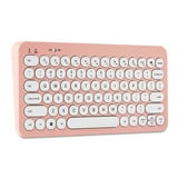 Onn+ Wireless Mini Office Keyboard with USB Receiver Pearl Blush Pink ...