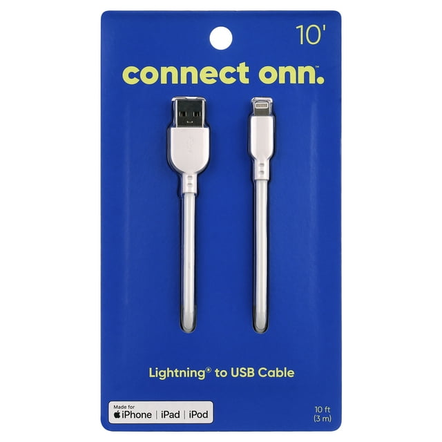 Onn. Lightning Cable - Walmart.com