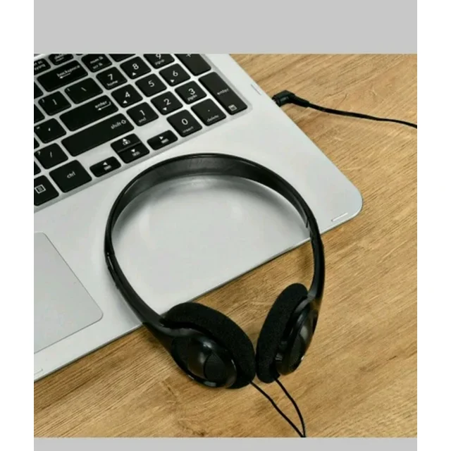 Onn Ona16Aa004 On Ear Headphones - Black - Walmart Business Supplies