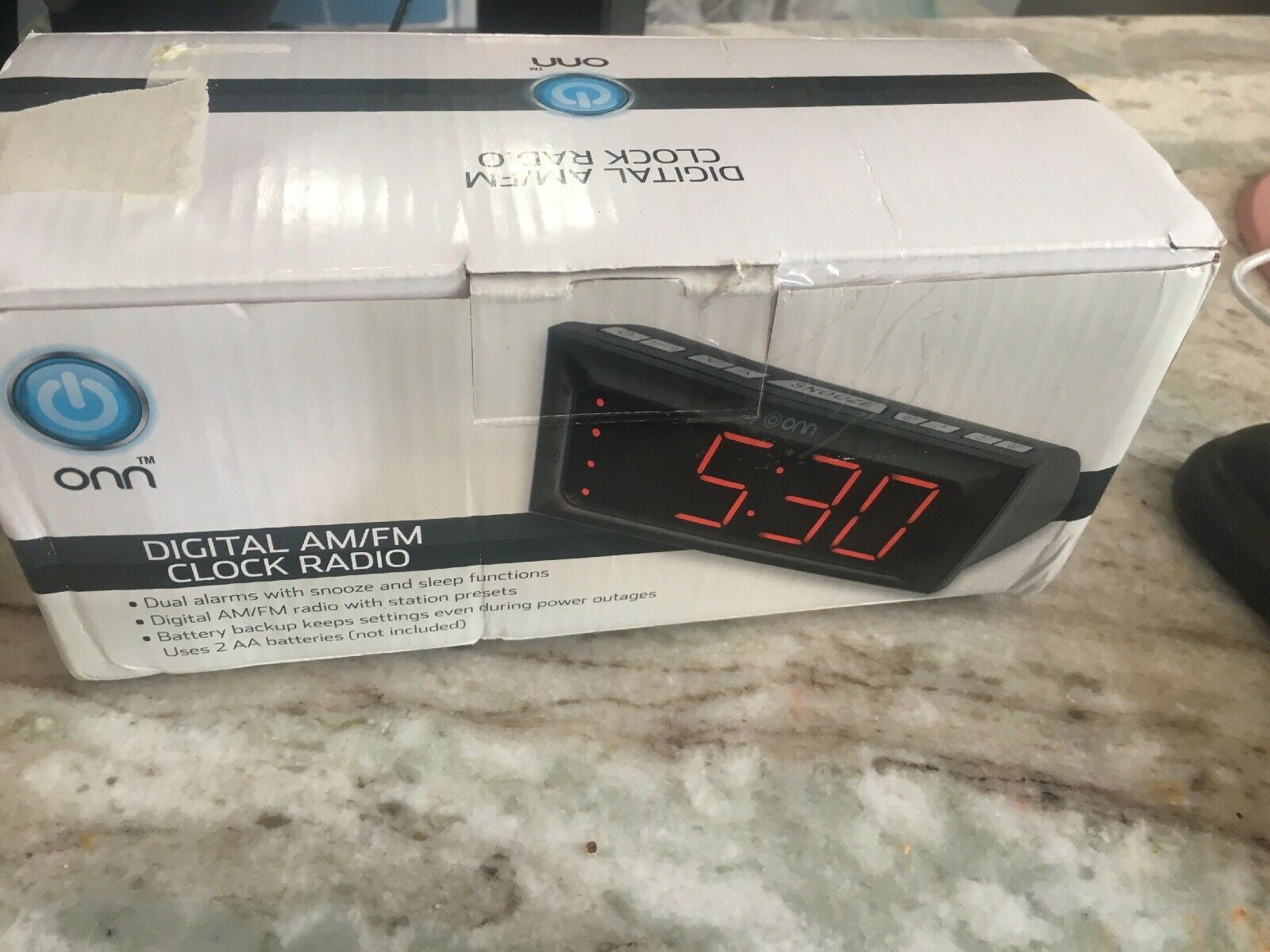 Onn Am/Fm Digital Clock Radio - Walmart.com