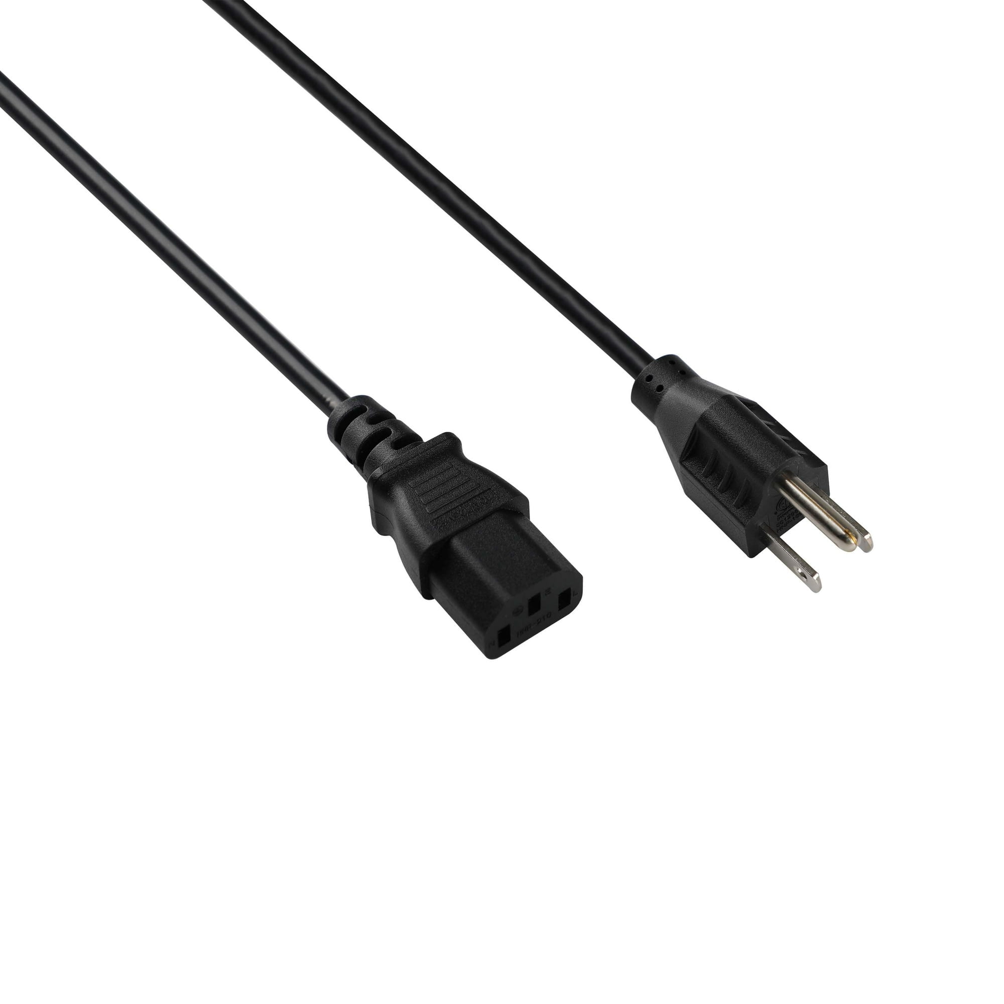 Onn Universal AC Power Cord for Computer Monitors Printers and Other ...
