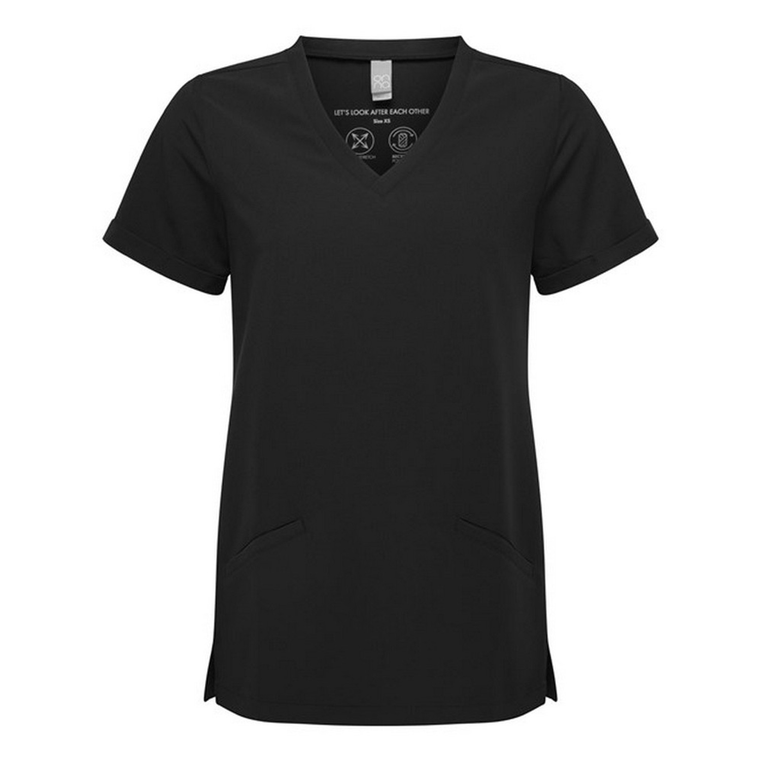 Onna Womens Invincible Stretch Work Tunic - Walmart.com