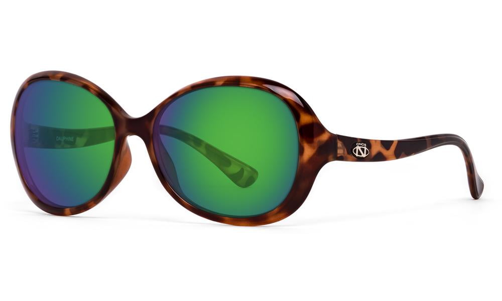 Onos Dauphine Green Mirror Polycarbonate Lens Tortoise sunglasse ...