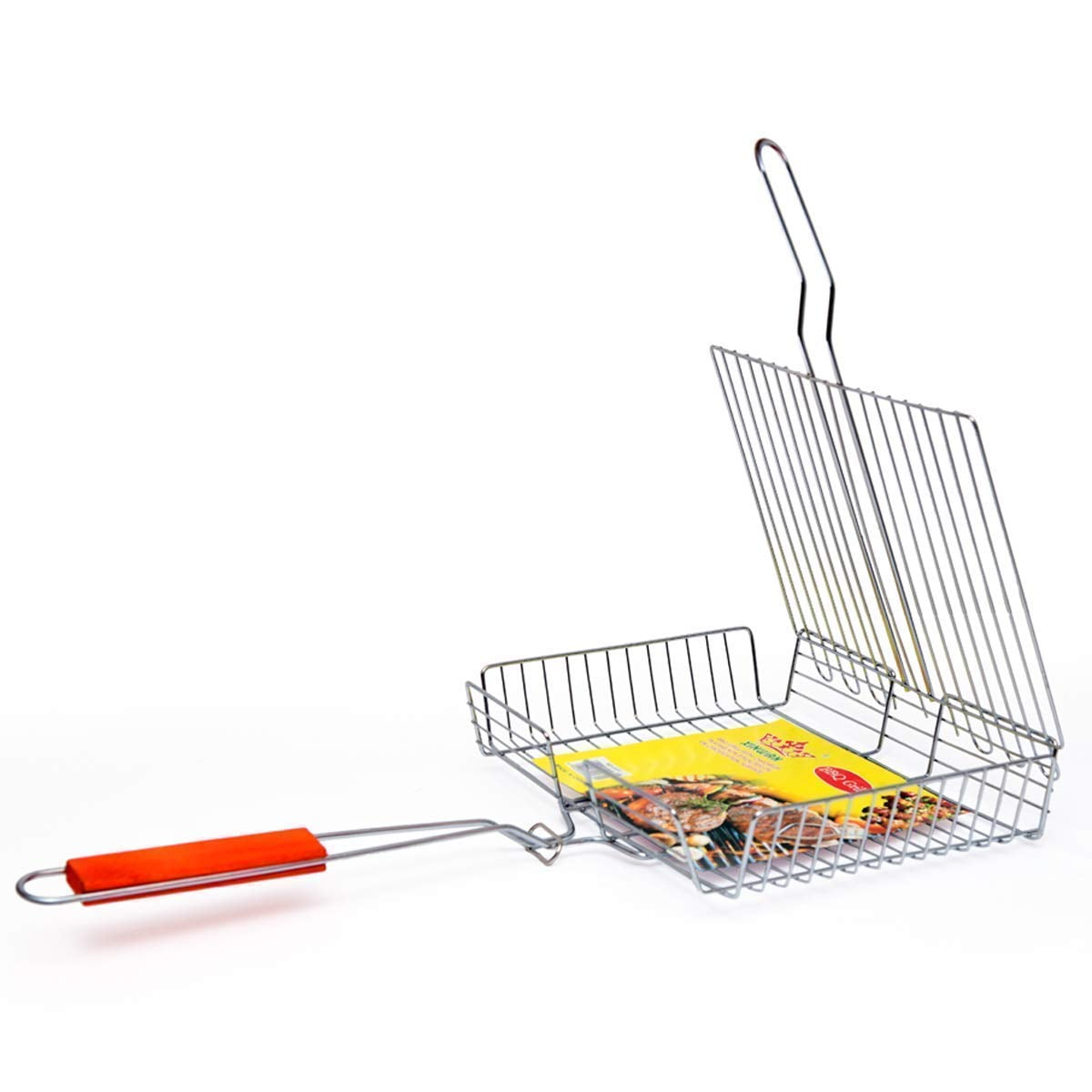 Onprix Barbecue Mesh Grill Basket Folding Portable Iron Material ...