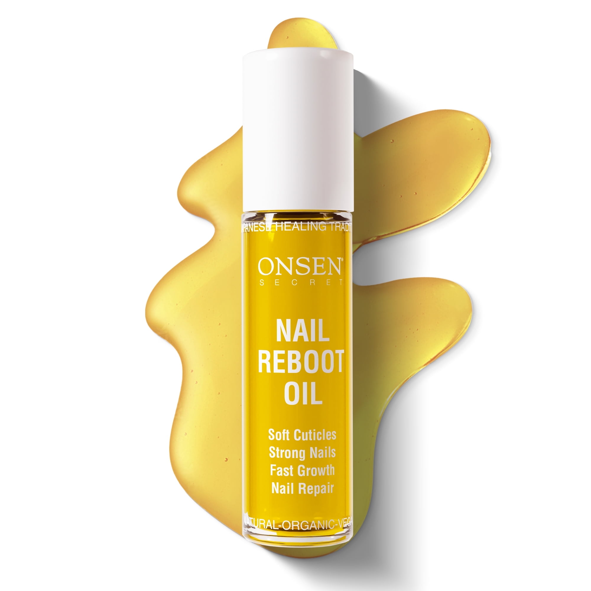 Onsen Nail Reboot Oil - Japanese Natural Healing Minerals Cuticle Oil for Nails | Repairs ...