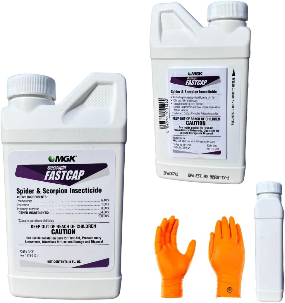 Onslaught Fastcap MGK 8 oz with Premium USA Supply Gloves - Spider and ...