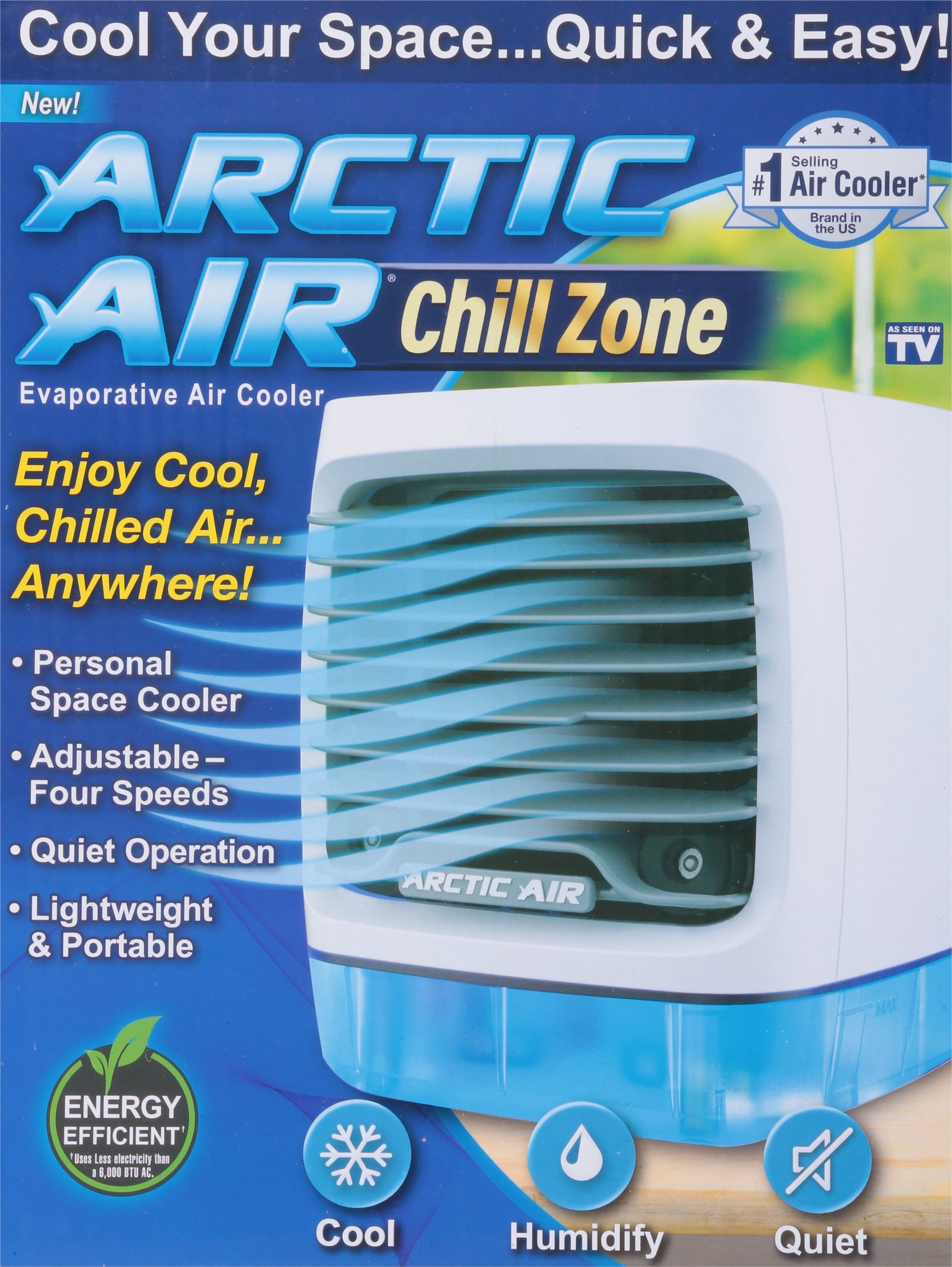Ontel Arctic Air Portable Evaporative Cooler with Hydro-Chill ...