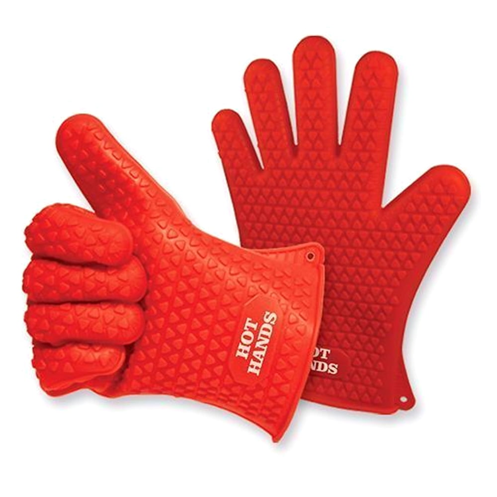 Ontel - Hot Hands - Non-Slip Silicone Kitchen Gloves for Ovens Grills ...