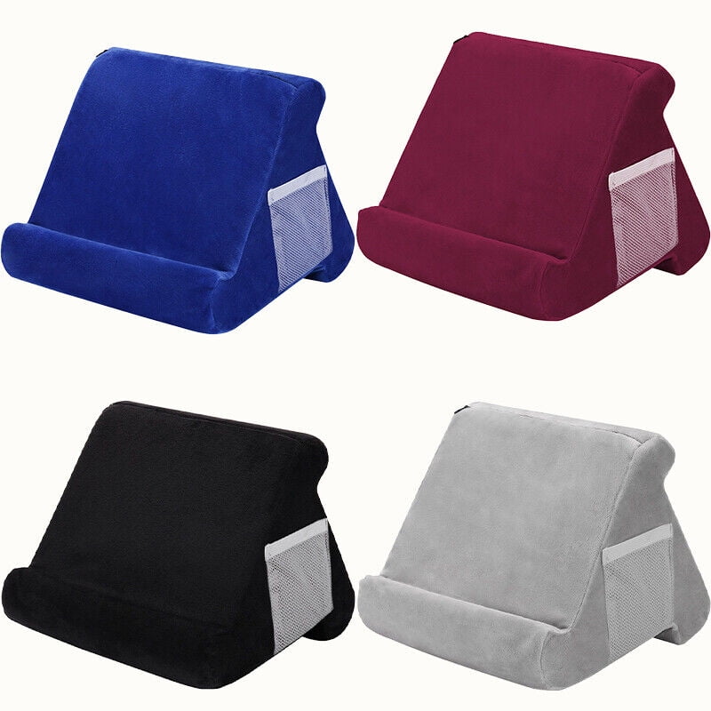 Ontel Pillow Pad Multi-Angle Soft Tablet Stand, Blue - Walmart.com