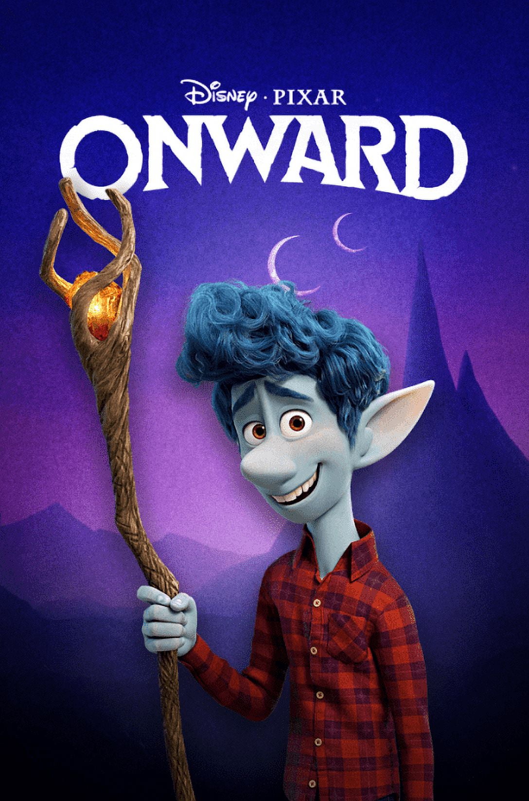 Onward 2020 Movie Poster 24x36 Animated Fantasy Adventure Pixar Art ...