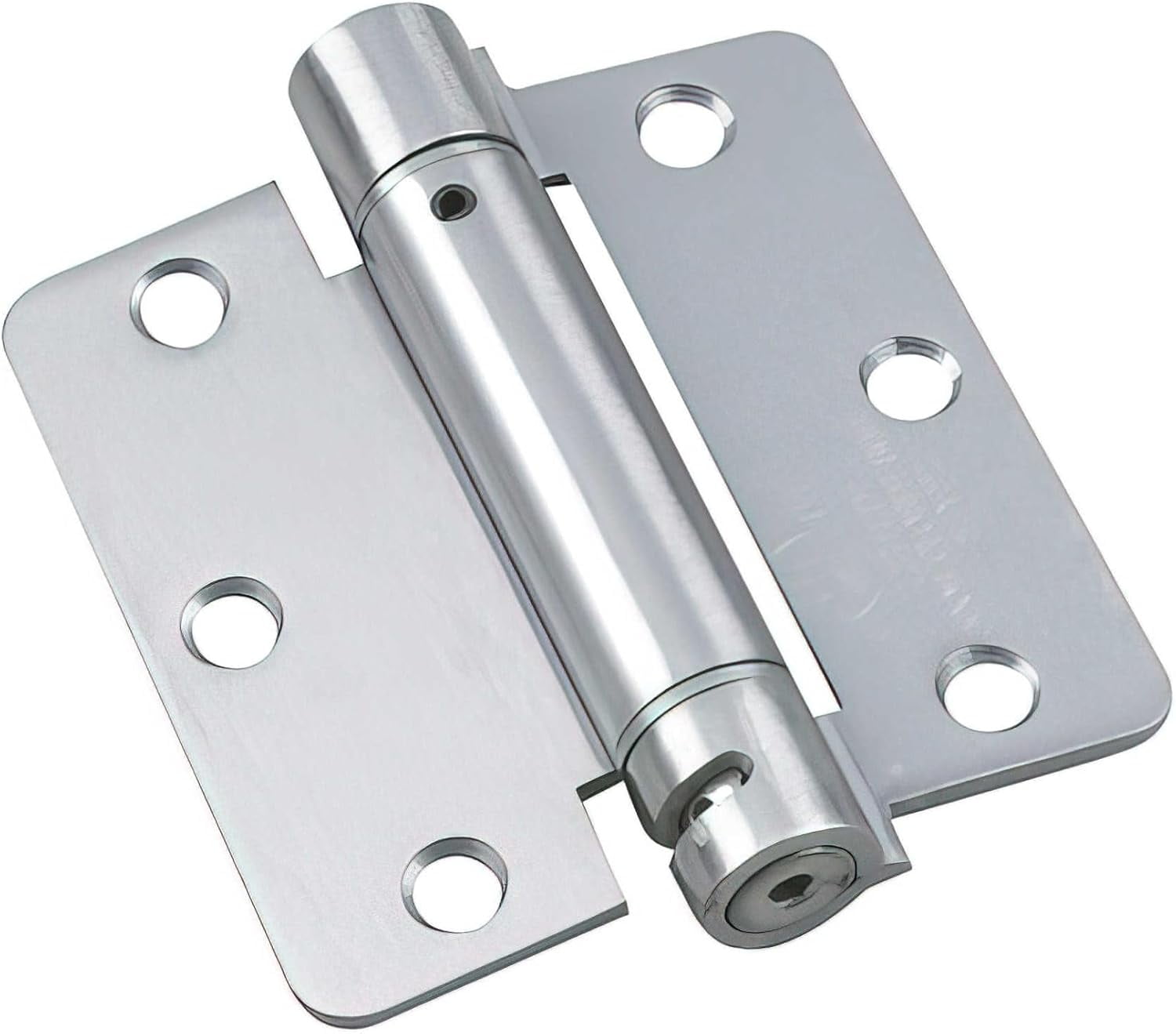 Onward Full Mortise Adjustable Spring Butt Hinge for Exterior Door, 1/4-inch Radius, 3 1/2-inch ...