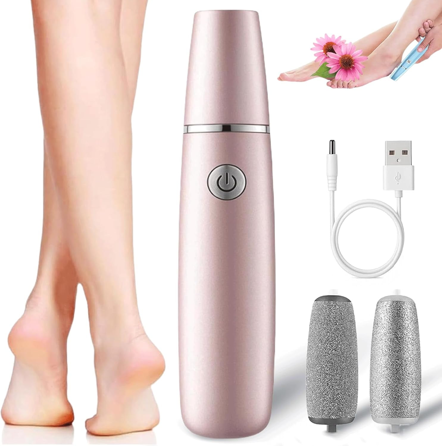 Onwddarefy Electric Feet Callus Remover, 2025 New Electric Foot Grinder ...