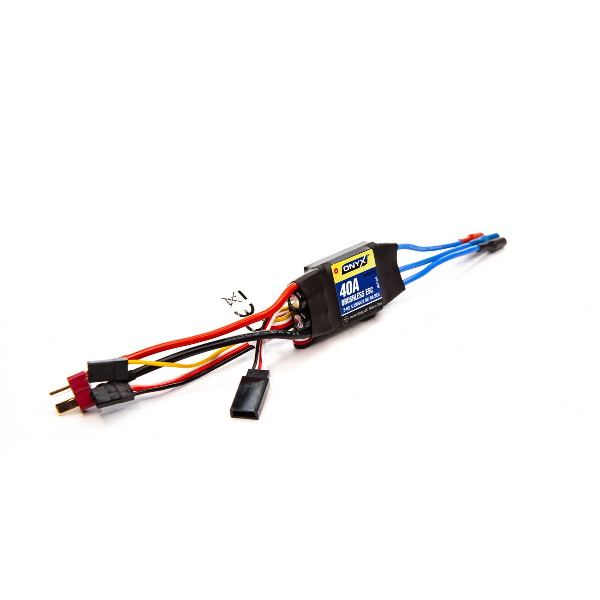 Onyx-RC M2140 40 Amp 2-6S Programmable BL AIR ESC - Walmart.com