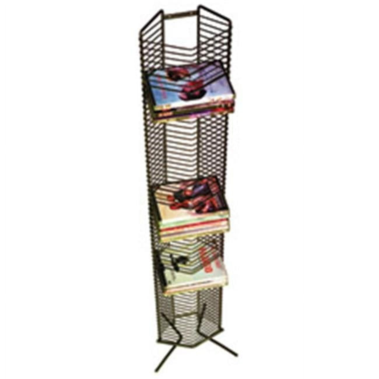 Onyx 65-DVD Wire Storage Tower - Heavy Gauge Steel Media Video ...