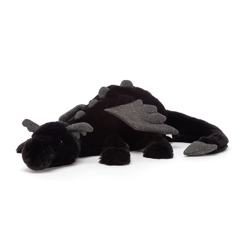 Onyx Dragon - Super Soft & Cuddly Series | Plush Dragon Toy, Stuffed ...