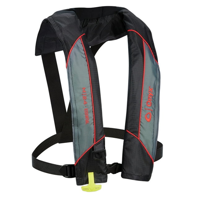 Onyx M-24 Essential Manual Inflatable Life Jacket - Red - Adult ...