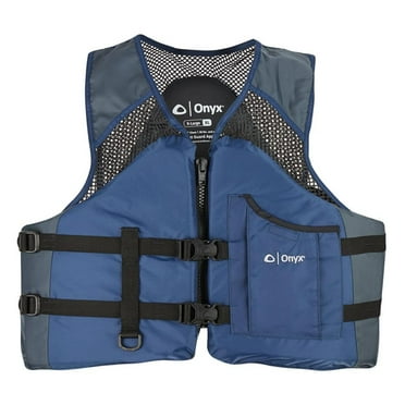FLOWT Fishing Comfort Mesh Life Vest - USCG Approved Type III PFD ...