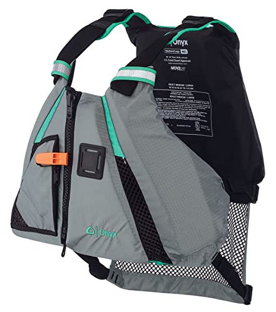 Onyx MoveVent Dynamic USCGA Kayak & Paddle Sports Life Vest - Walmart.com