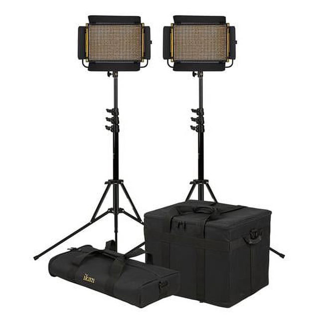Onyx OYB5 Half x 1 Bi-Color 2-Point LED Light Kit, Includes 2x Compact ...