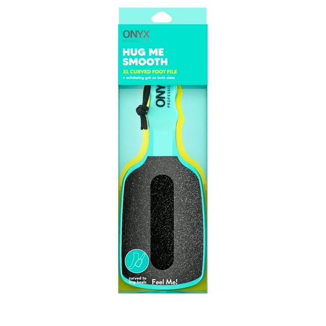 Onyx Professional XL Curved Foot File with Double-Sided Grit - Walmart.com