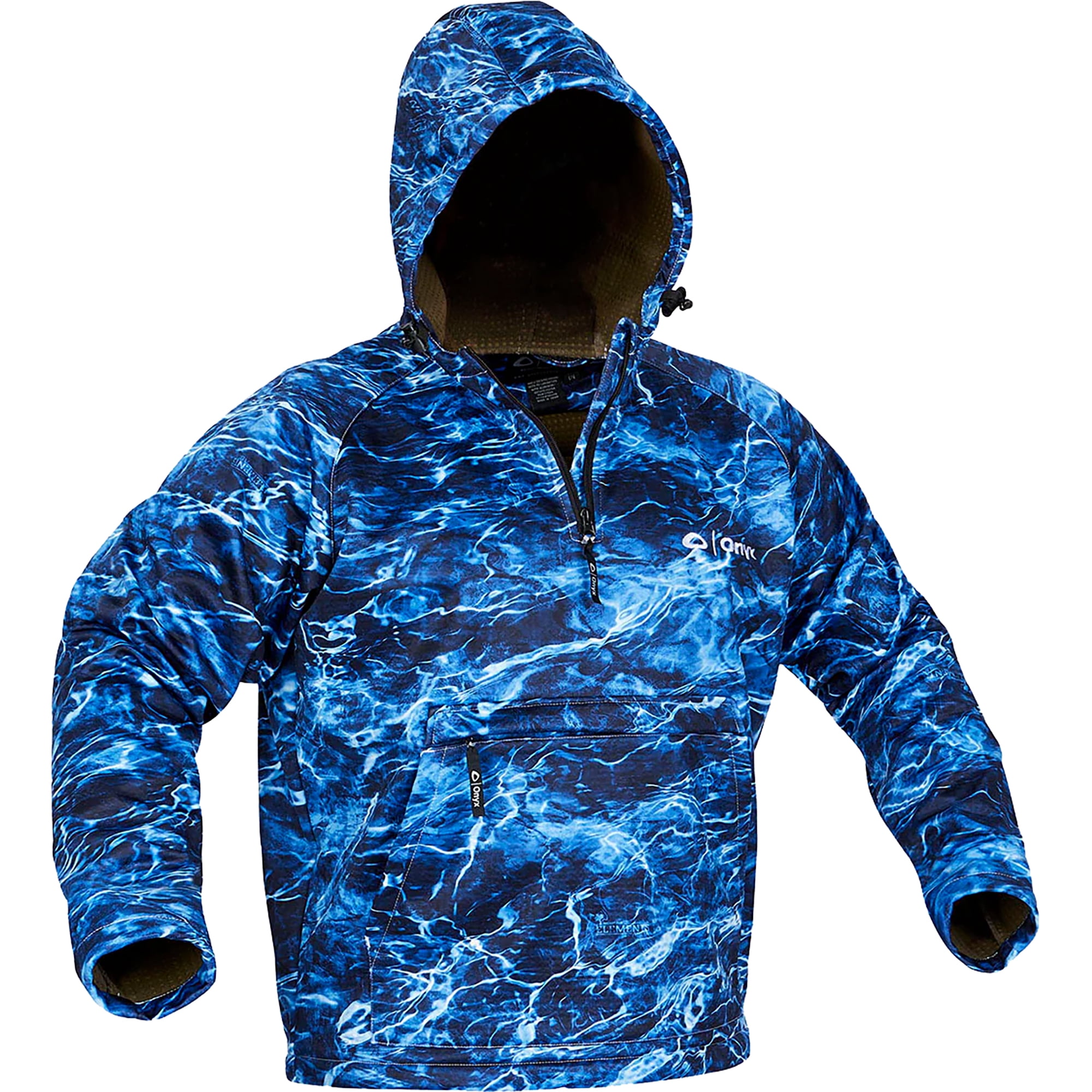 Onyx Quarter Zip Performance Hoodie - XL - Elements Marlin - Walmart.com