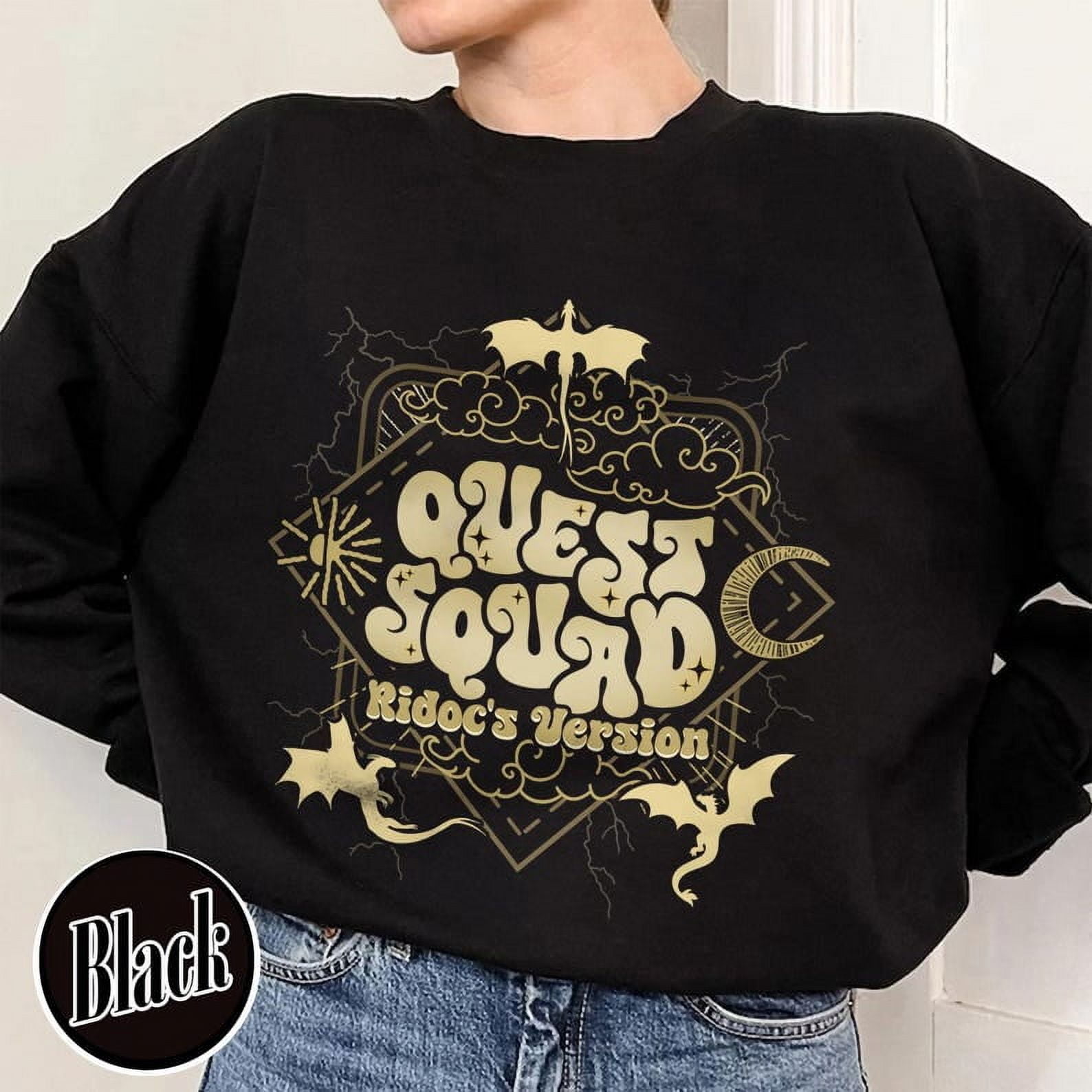 Onyx Storm Quest Squad Sweatshirt,Fourth Wing Xaden Riorson Shirt ...