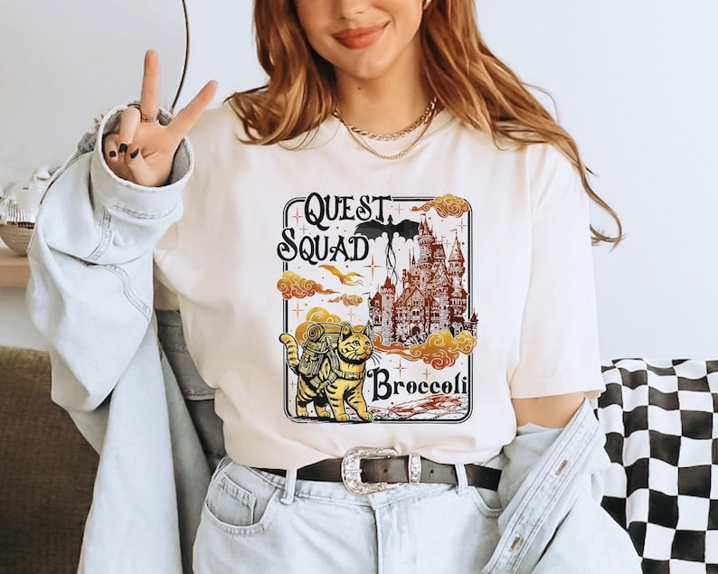 Onyx Storm Quest Squad T-shirt, Broccoli Shirt, Xaden Riorson, Ridoc ...