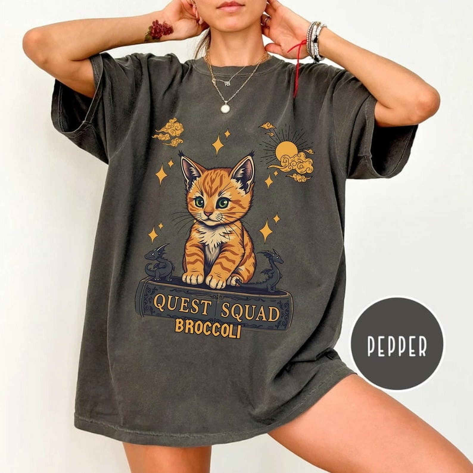 Onyx Storm Shirt Quest Squad Broccoli tee Fourth Wing Merch Xaden ...