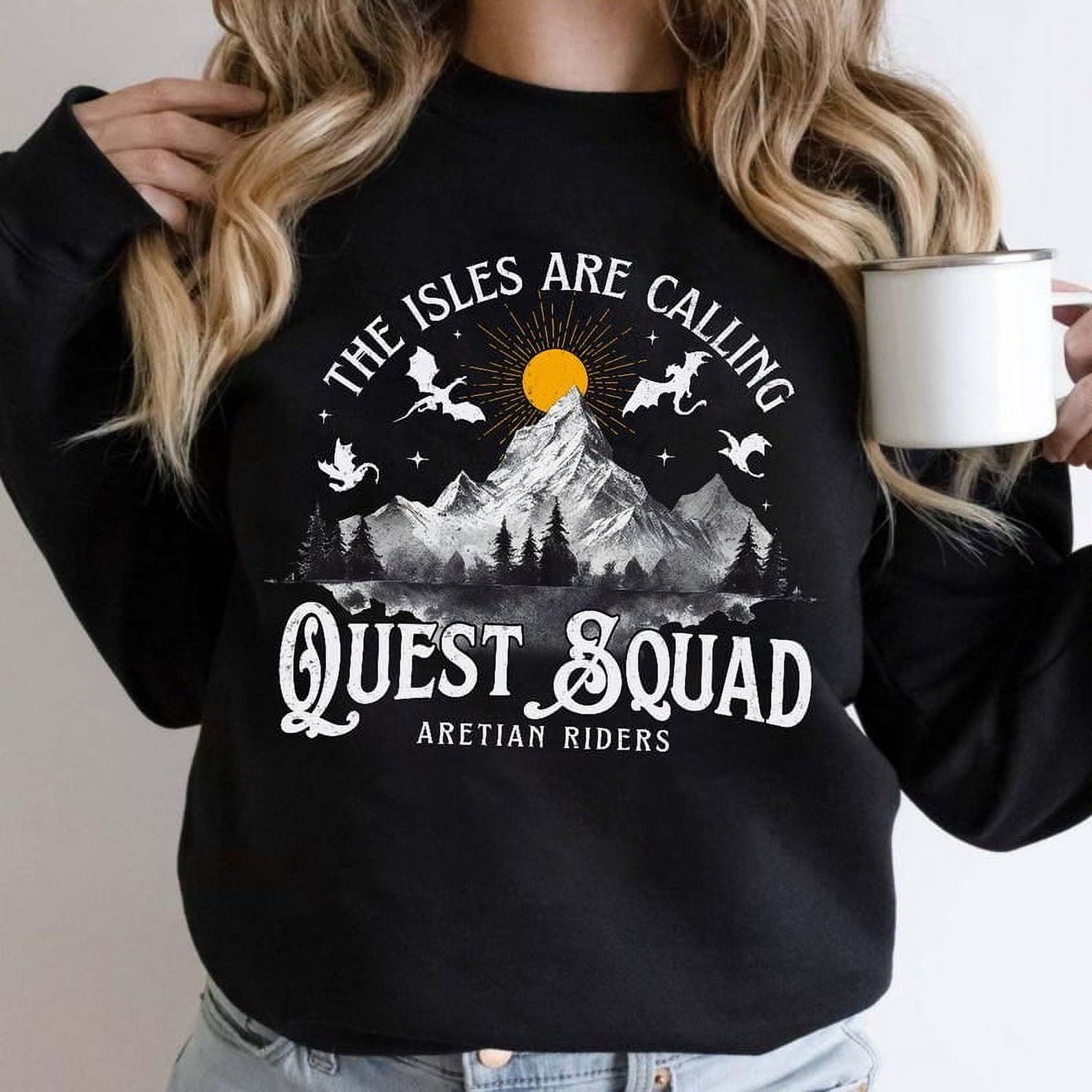 Onyx Storm Shirt, Quest Squad Fourth Wing Merch, Xaden Riorson Clothes ...