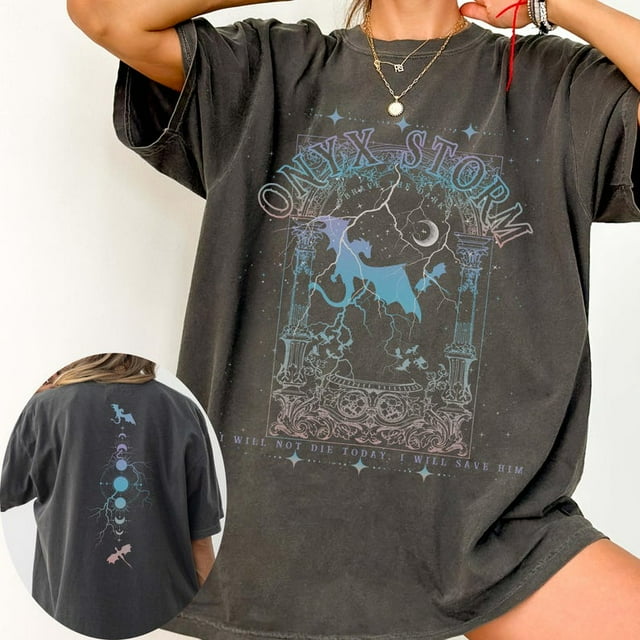 Onyx Storm Shirt, Xaden Riorson, Xaden Fourth Wing Tee, Fourth Wing ...