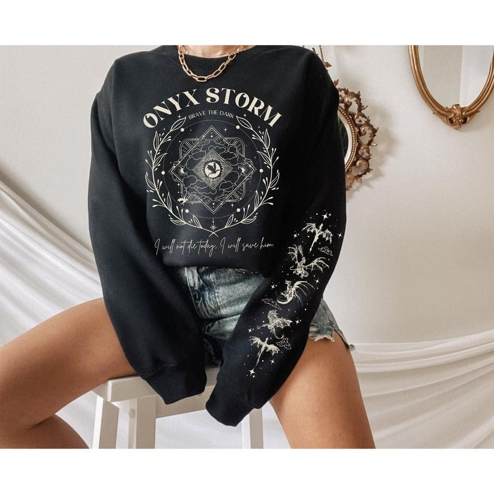 Onyx Storm sweatshirt, Fourth Wing Sweatshirt, xaden riorson, violet ...