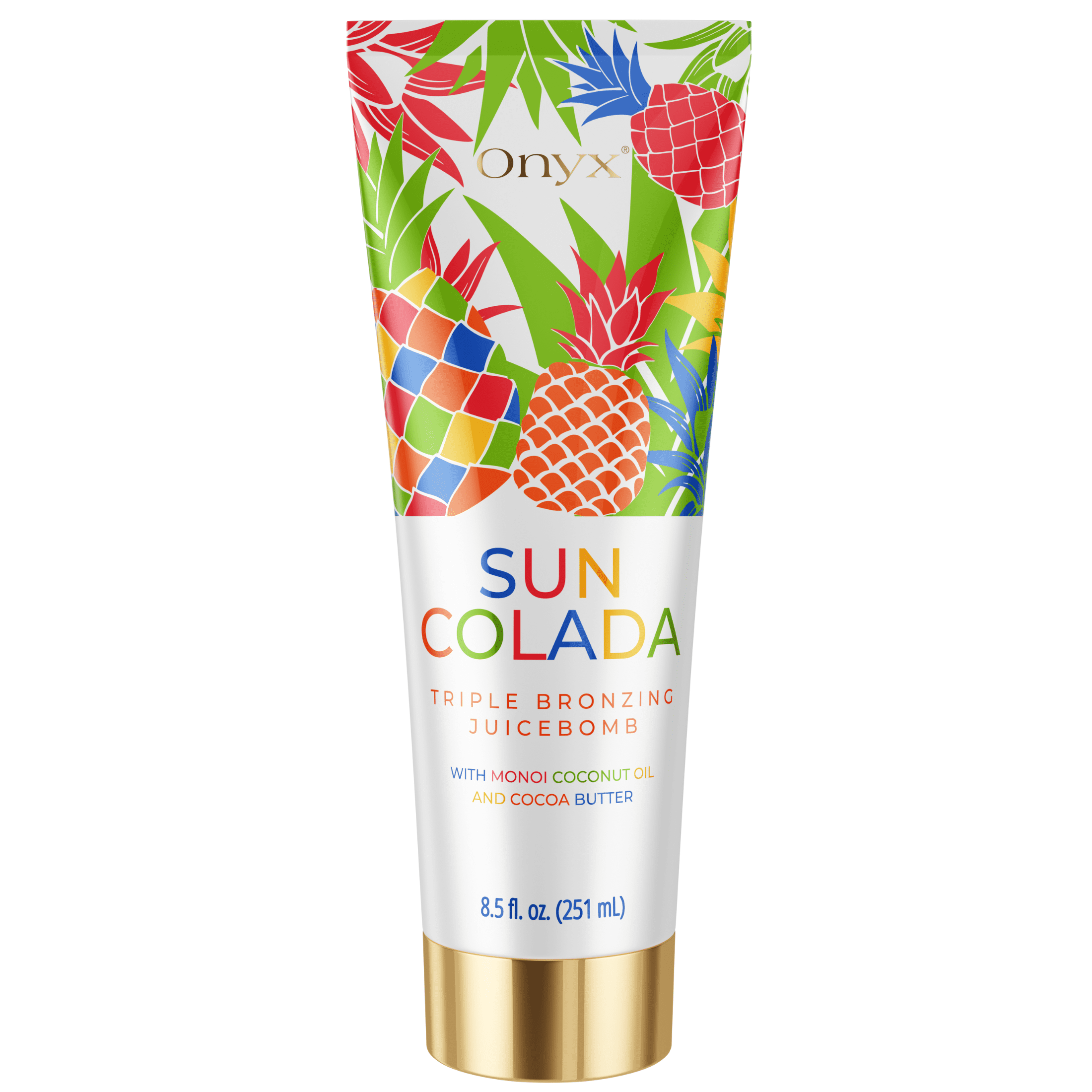 Onyx Suncolada Triple Bronzer - Indoor Tanning Lotion, 8.5 fl oz ...