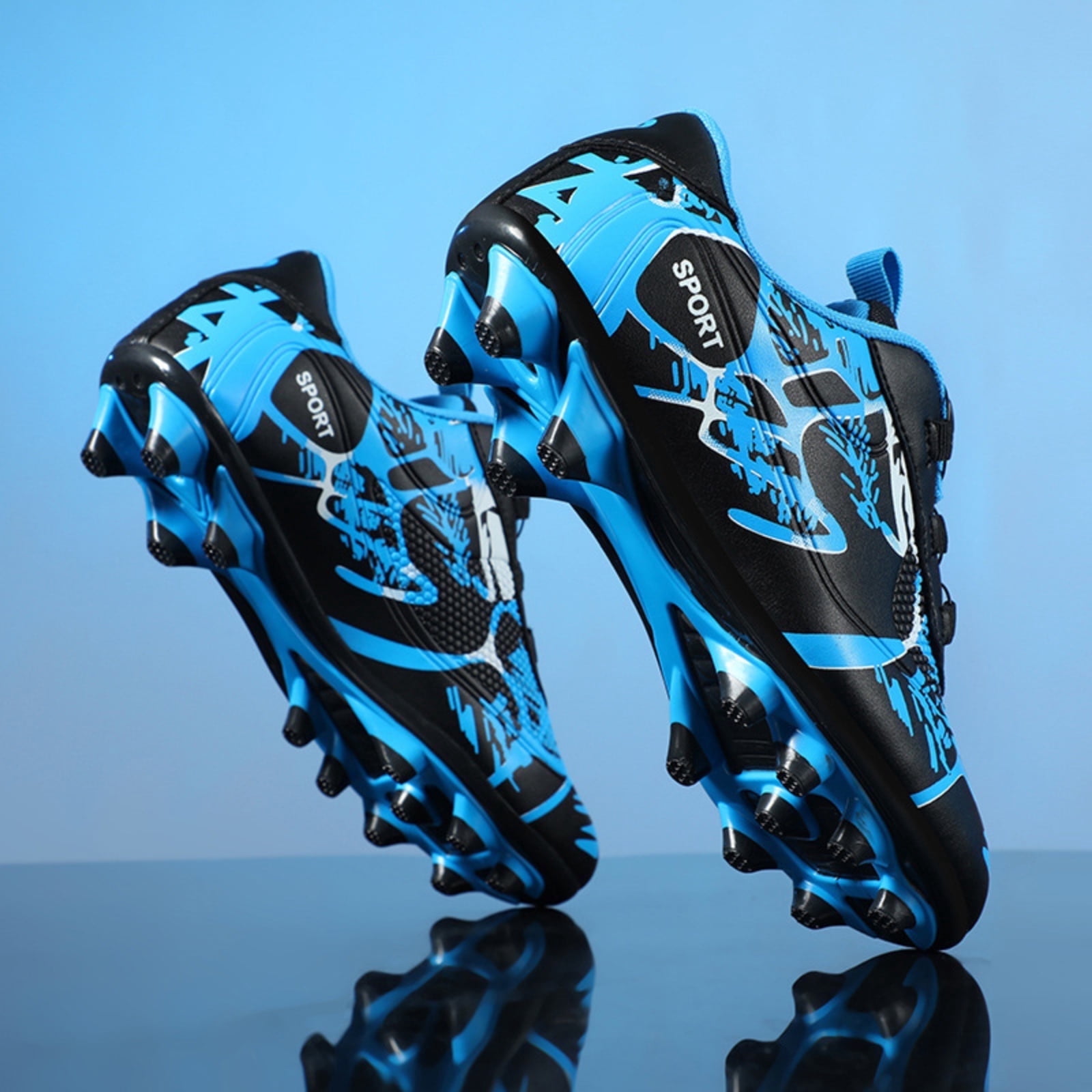 OnyxTrek Unisex-Child Baseball Cleats Kids Softball Shoes for Boys ...