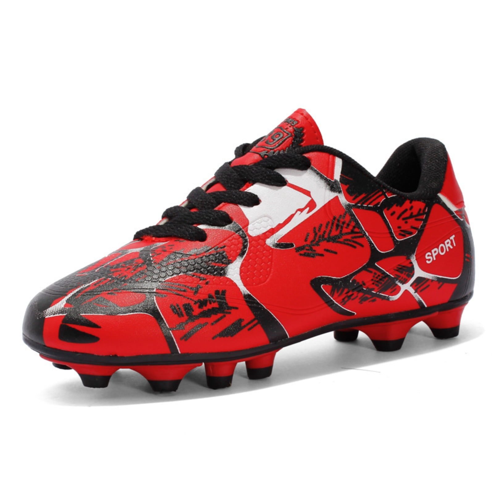 OnyxTrek Unisex-Child Baseball Cleats Kids Softball Shoes Soccer Shoes ...