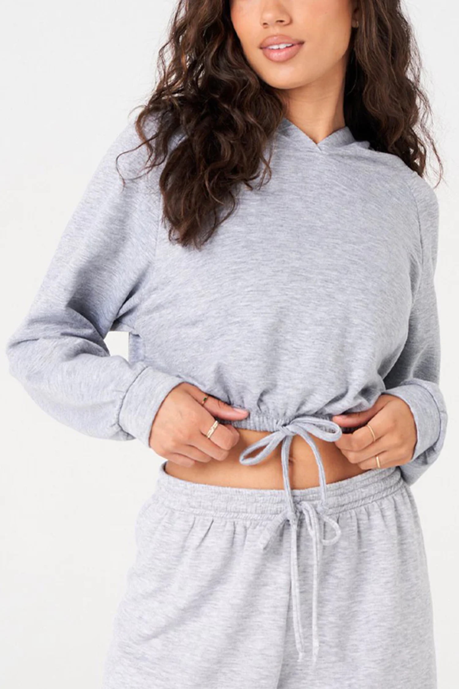 Onzie Flow Cinch Crop Hoodie 3816 - Walmart.com