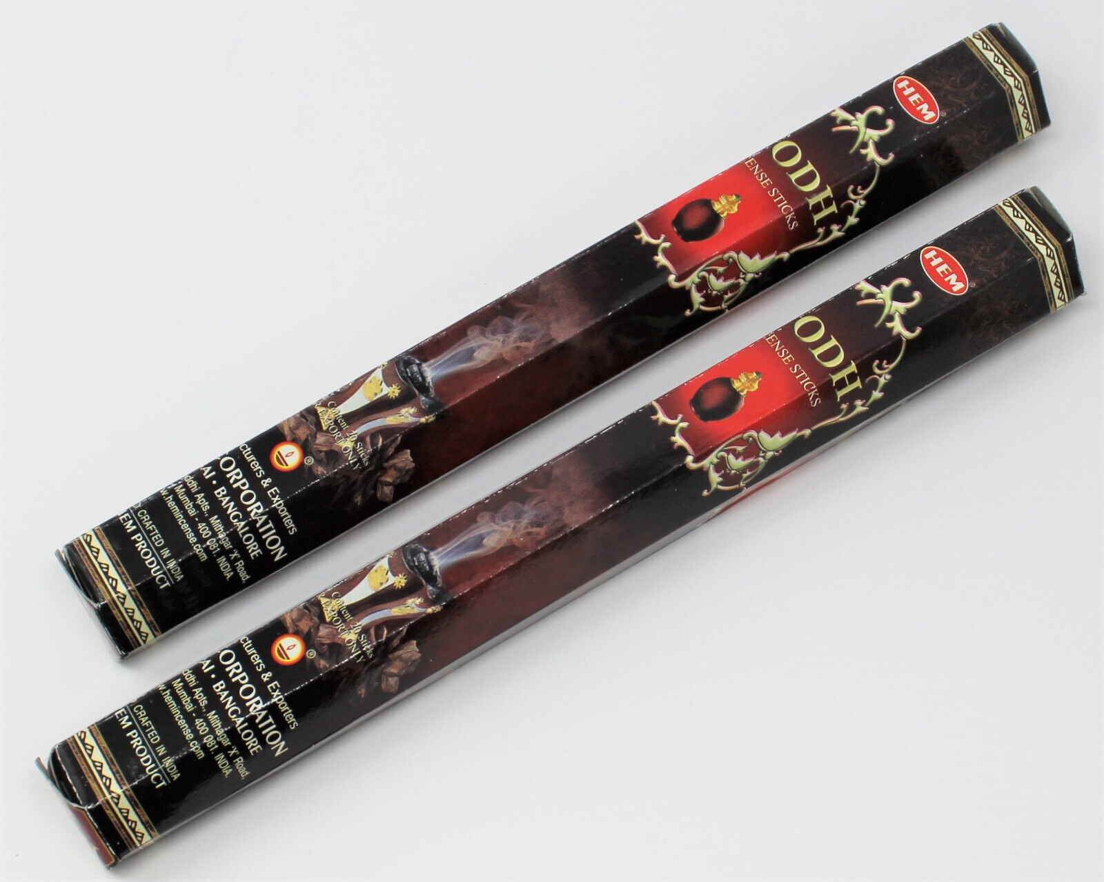 Oodh (Agarwood, Oudh) Incense India 40 Sticks for Purification ...