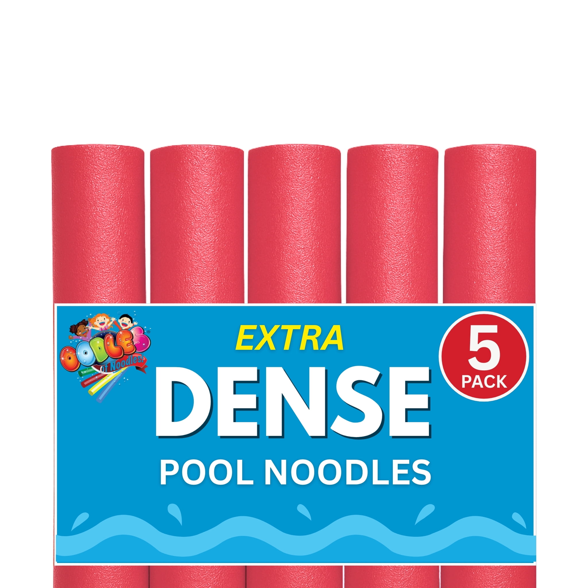 Oodles of Noodles Deluxe Rainbow Pool Noodles Foam Soft Large Noodle ...