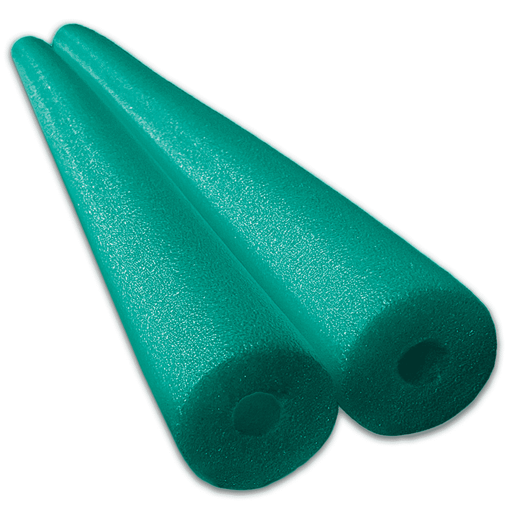 Oodles of Noodles Green Premium Jumbo XL Foam Pool Swim Noodles, 2 Pack ...