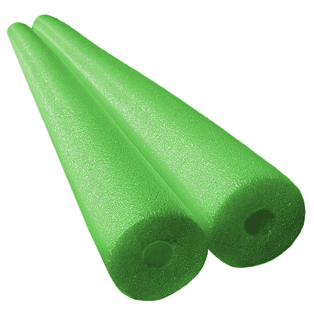 Oodles of Noodles Premium Lime Jumbo XL Foam Pool Swim Noodles, 2 Pack ...