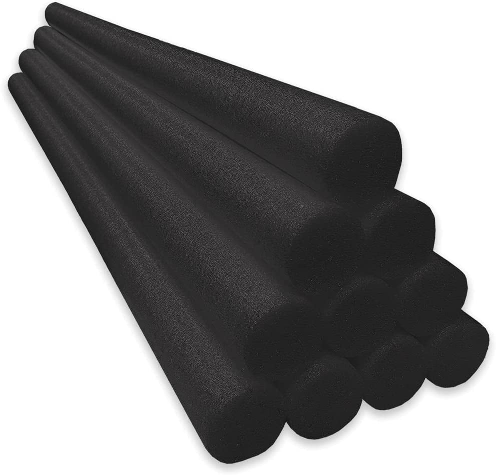 Oodles of Noodles Solid Deluxe Foam Pool Swim Noodles 10 Pack 55 Inch ...